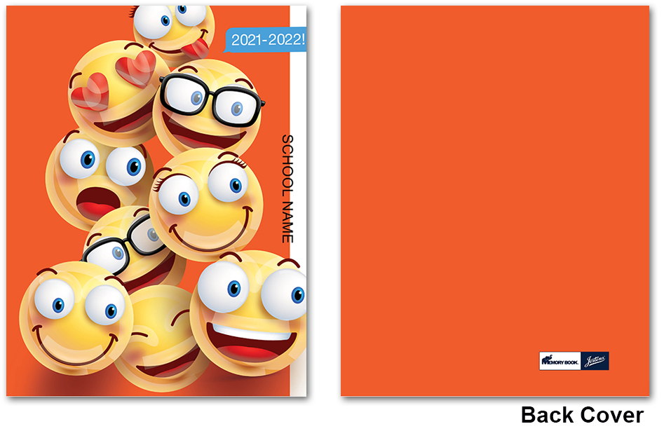 Emoji Friends Yearbook Cover
