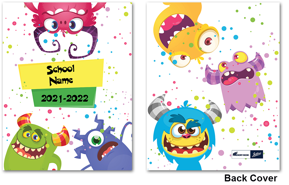 Monsters Yearbook Cover